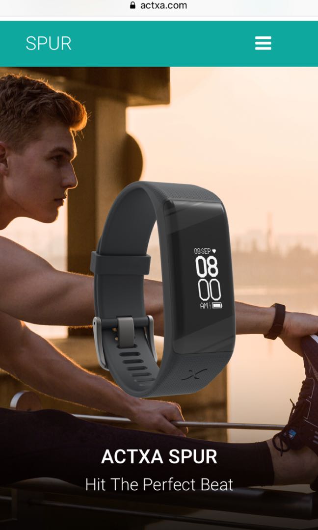 SPUR by actxa, Mobile Phones & Gadgets, Wearables & Smart Watches on Carousell
