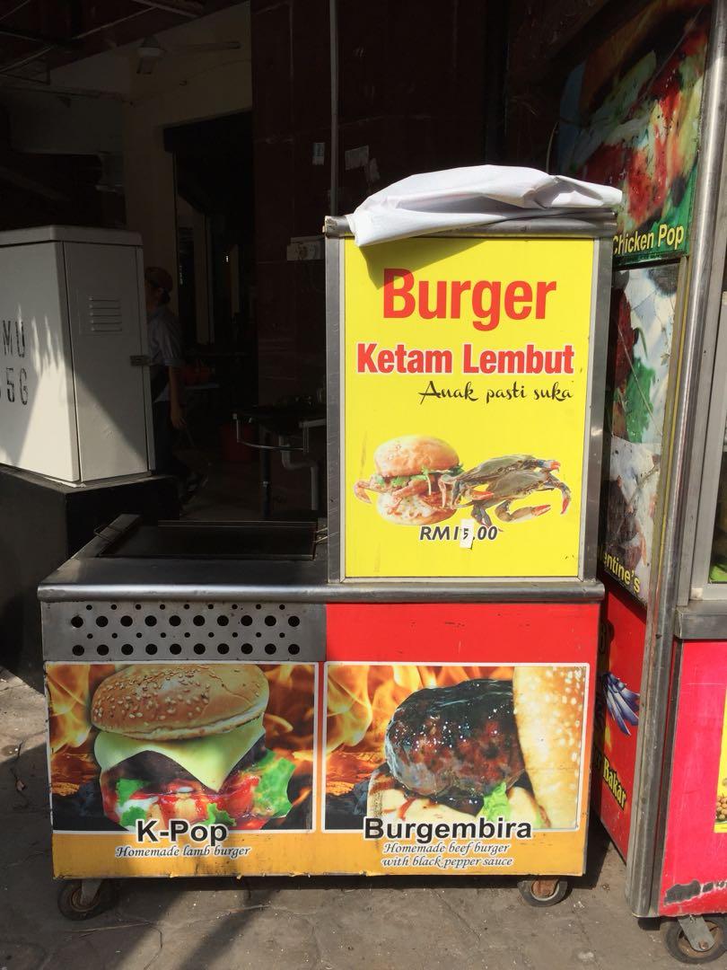 Stall burger complete set with pan and stove, TV & Home Appliances ...