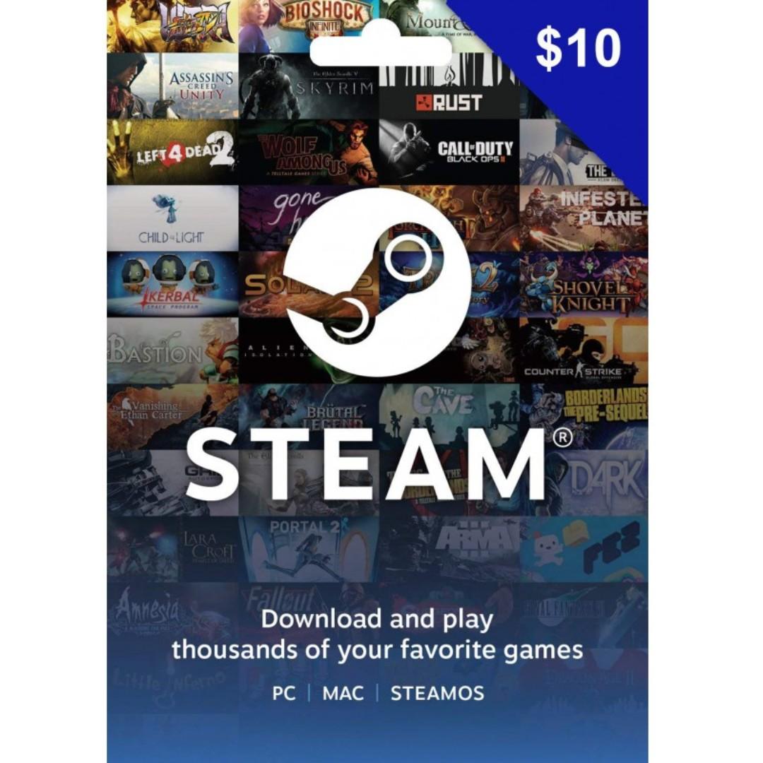 Steam SG Gift Cards, Tickets & Vouchers, Vouchers on Carousell