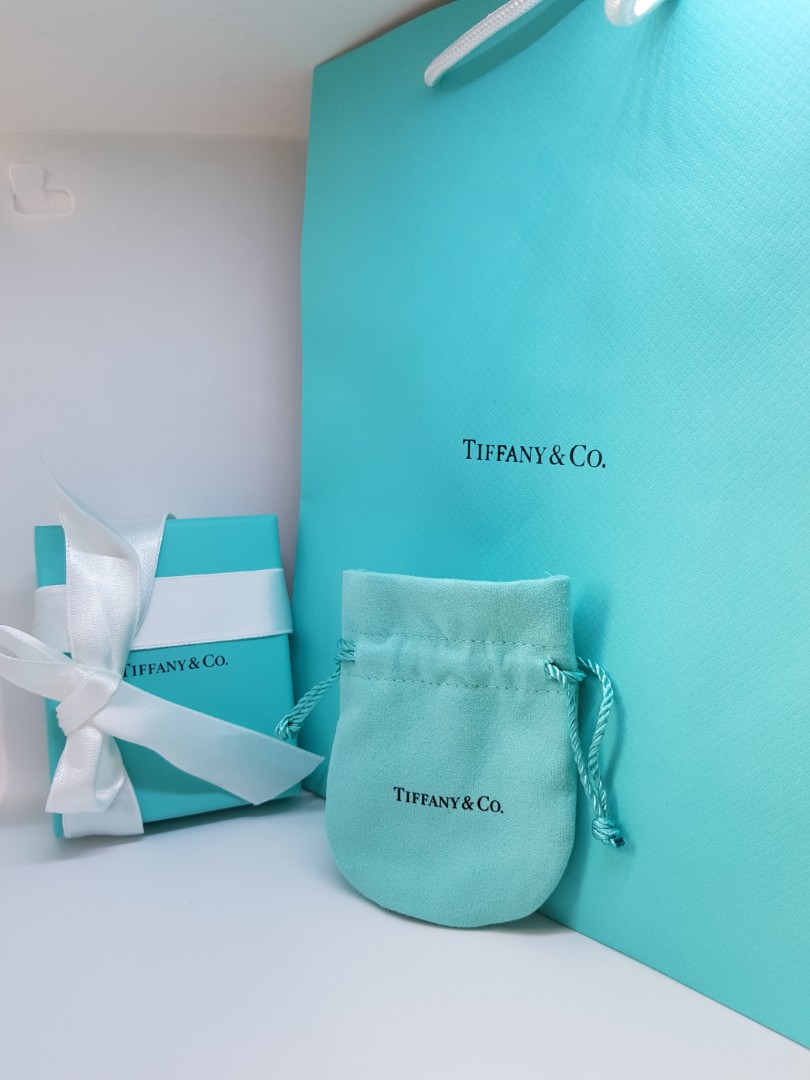 Tiffany & Co Box, Pouch and Paper bag, Women's Fashion, Bags & Wallets ...