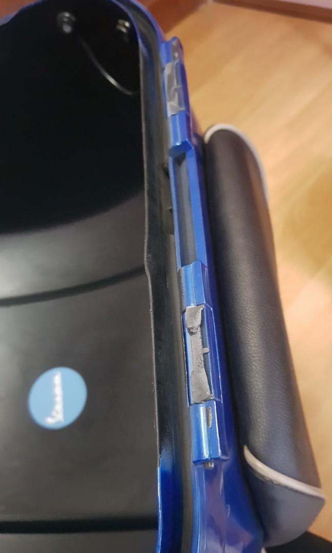 Vespa Rear Box with Rack, Motorcycles, Motorcycle Accessories on Carousell