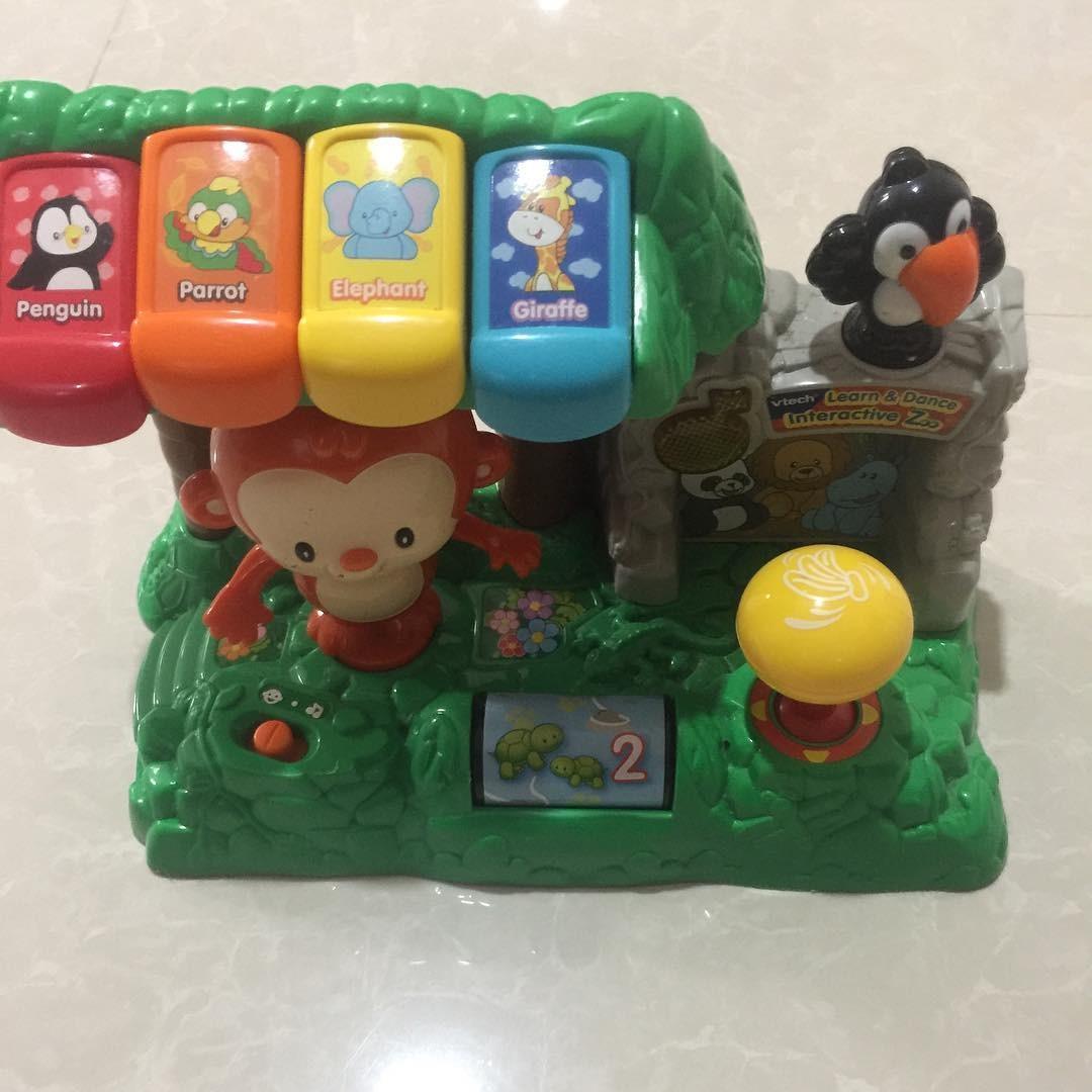 Vtech Learn n dance interactive zoo, Bayi & Anak, Mainan & Baby Walker ...