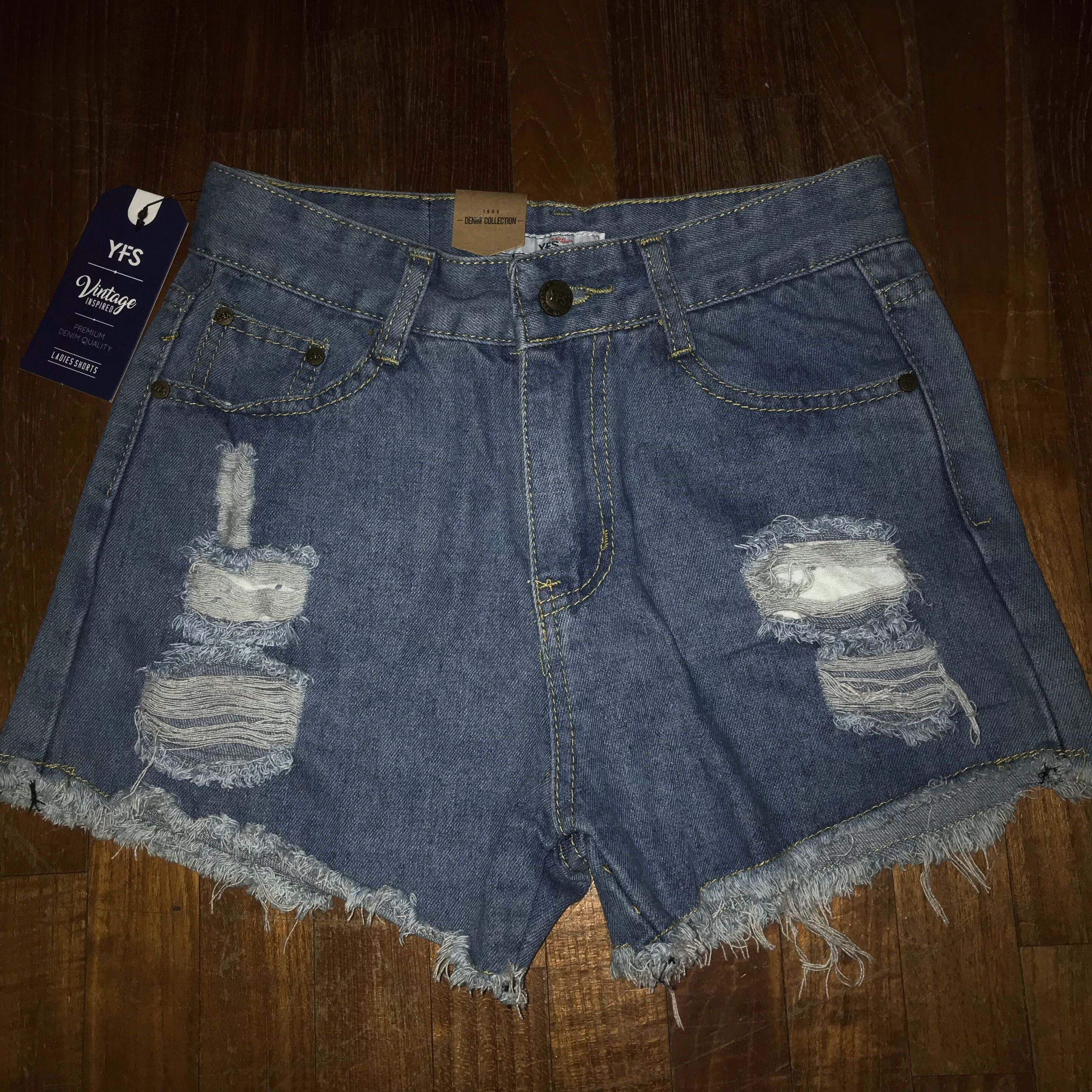 YFS Concept Store Vintage Denim Shorts, Women's Fashion, Bottoms ...