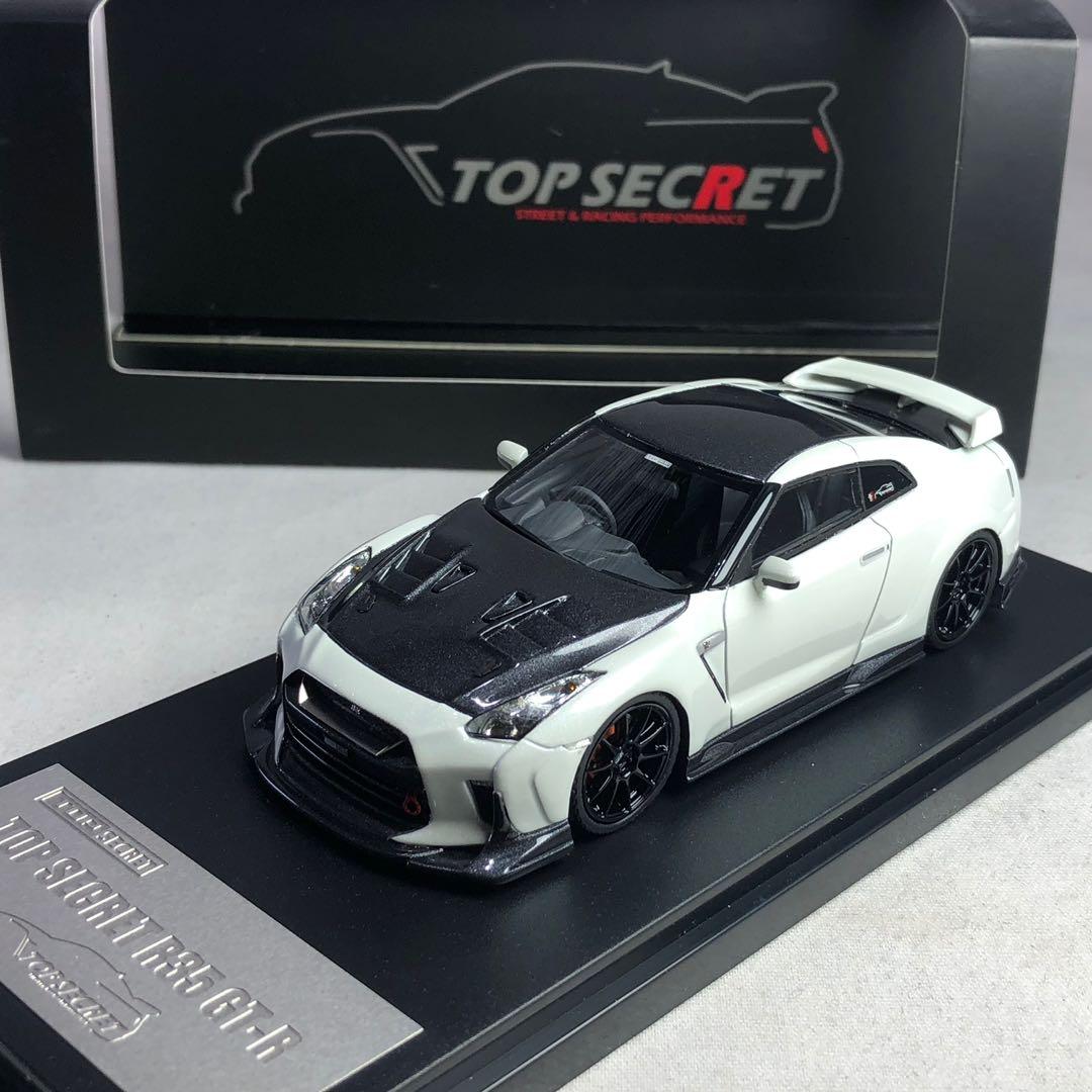 1/43 Top secret Nissan Skyline GTR R35 official product, 興趣及遊戲, 收藏品及紀念品 ...