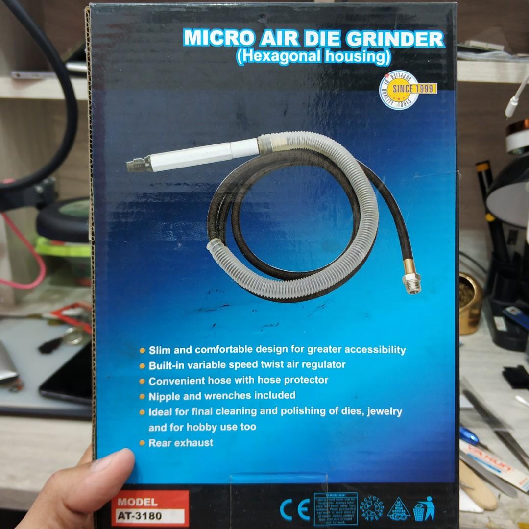 Air die grinder (mesin porting), Auto Accessories on Carousell
