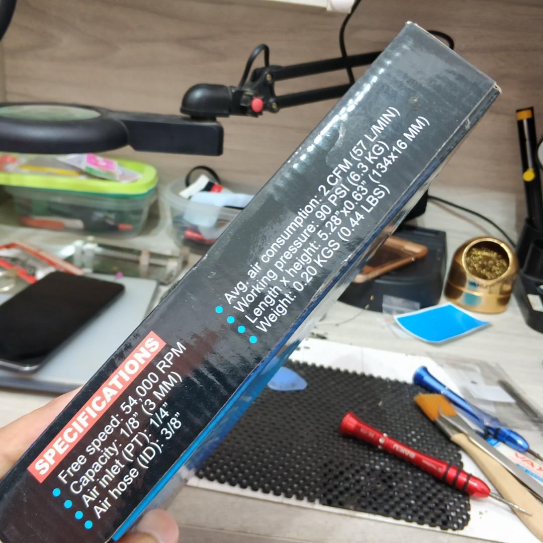 Air die grinder (mesin porting), Auto Accessories on Carousell