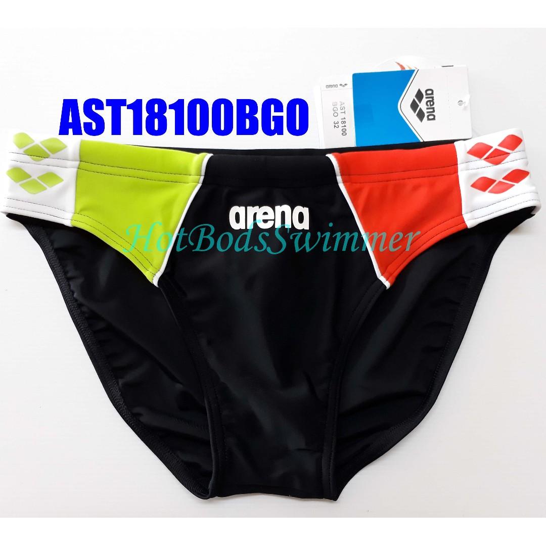 Arena AST18100 Men's Competition Swimwear (Swimming Trunks), Sports ...