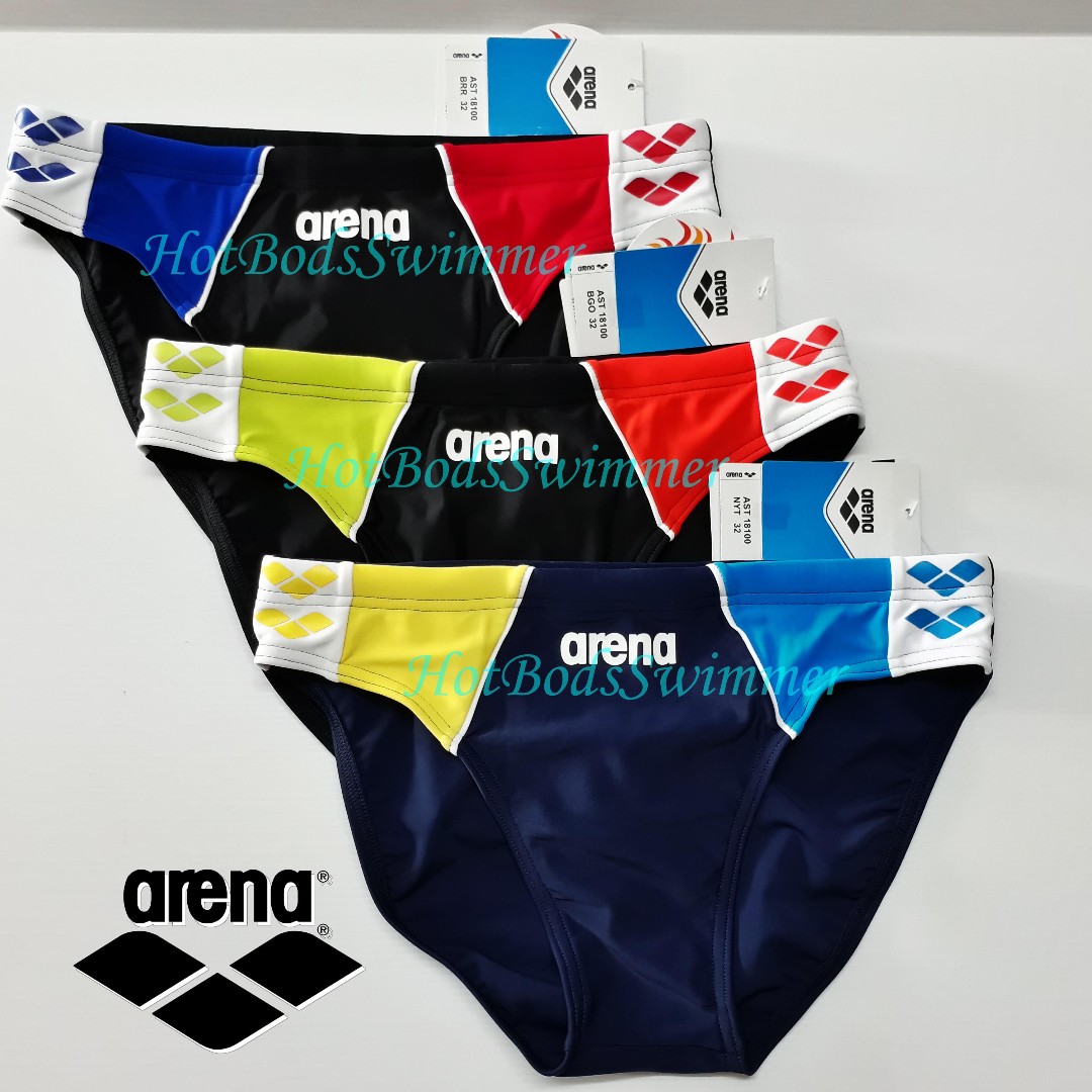 Arena AST18100 Men's Competition Swimwear (Swimming Trunks), Sports ...