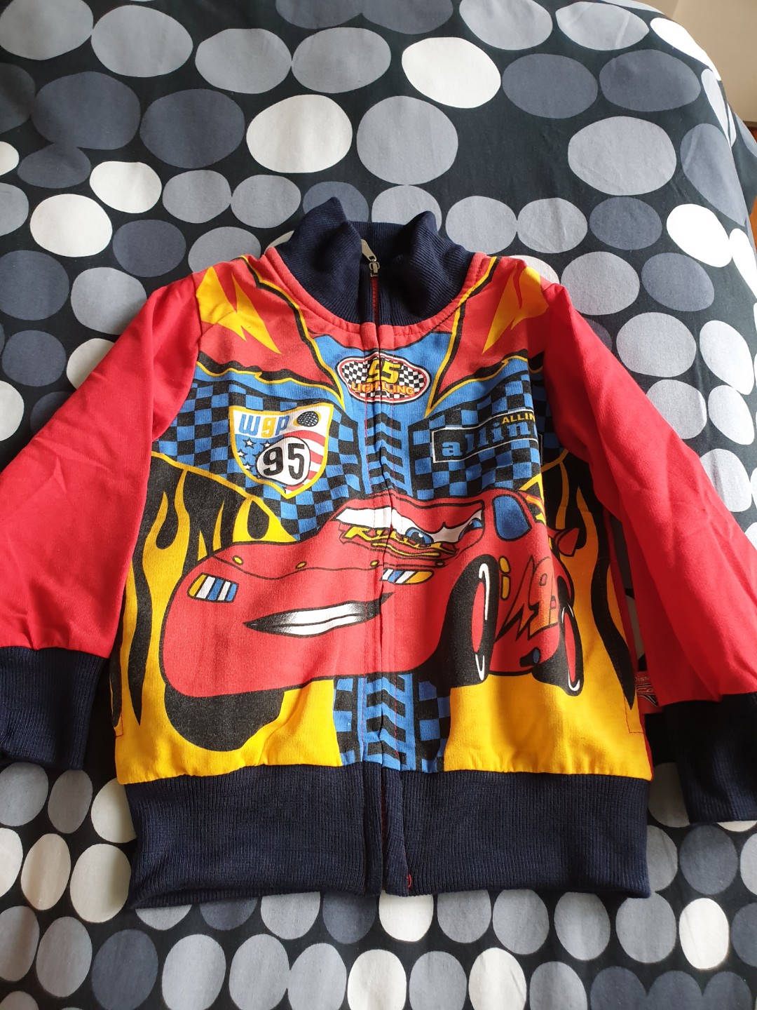 Cars McQueen Light Jacket, Babies & Kids, Babies & Kids Fashion on ...