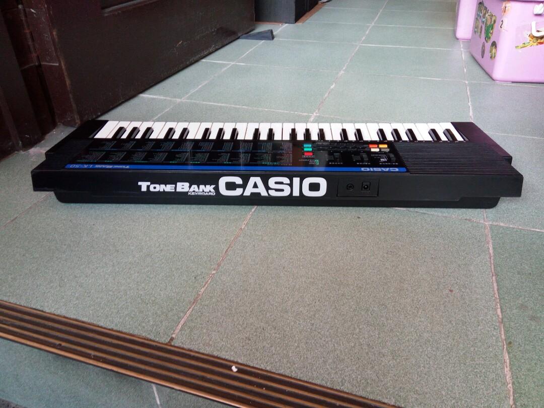 Casio tone bank LK-50 keyboard, Hobbies & Toys, Music & Media, Musical ...