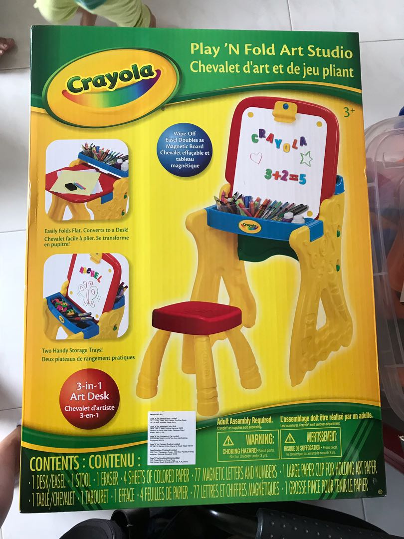 Crayola play n fold, Babies & Kids, Infant Playtime on Carousell