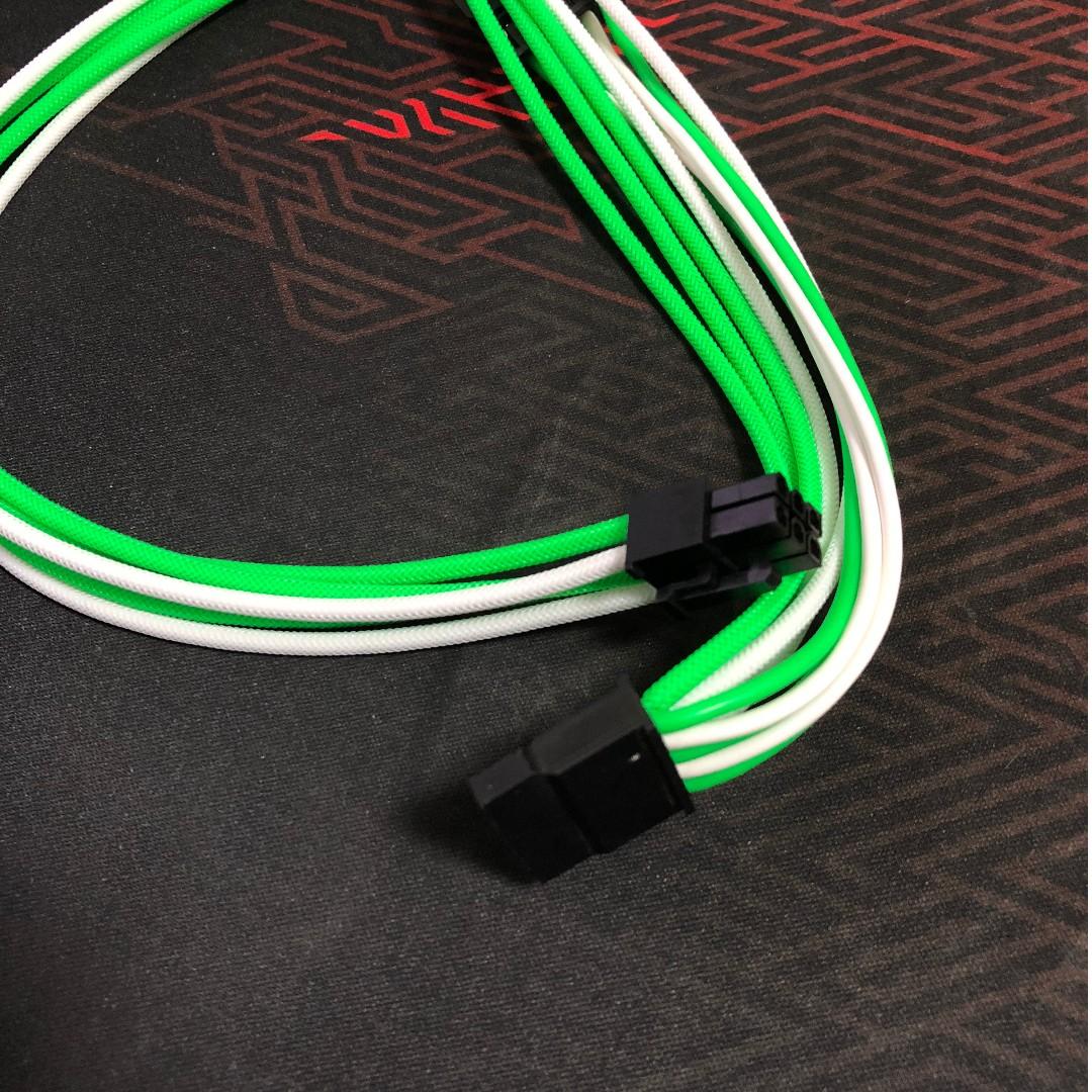Custom sleeved PC cable, Computers & Tech, Parts & Accessories, Cables ...