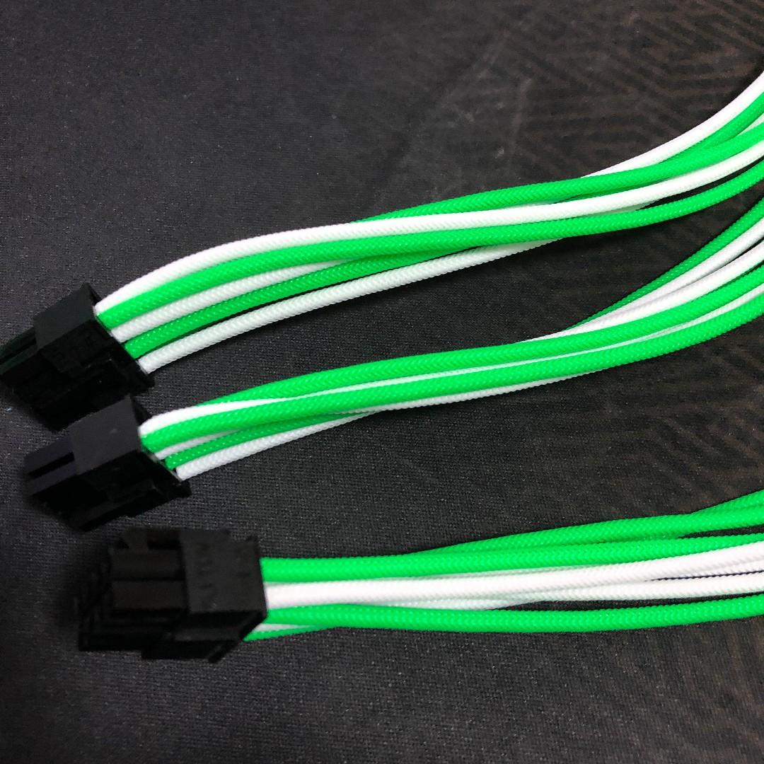 Custom sleeved PC cable, Computers & Tech, Parts & Accessories, Cables ...
