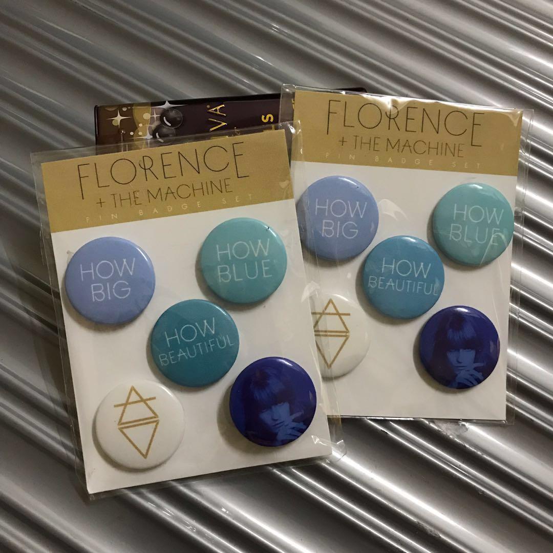 Florence + the Machine Limited Edition Pin Badge Set, Everything Else ...