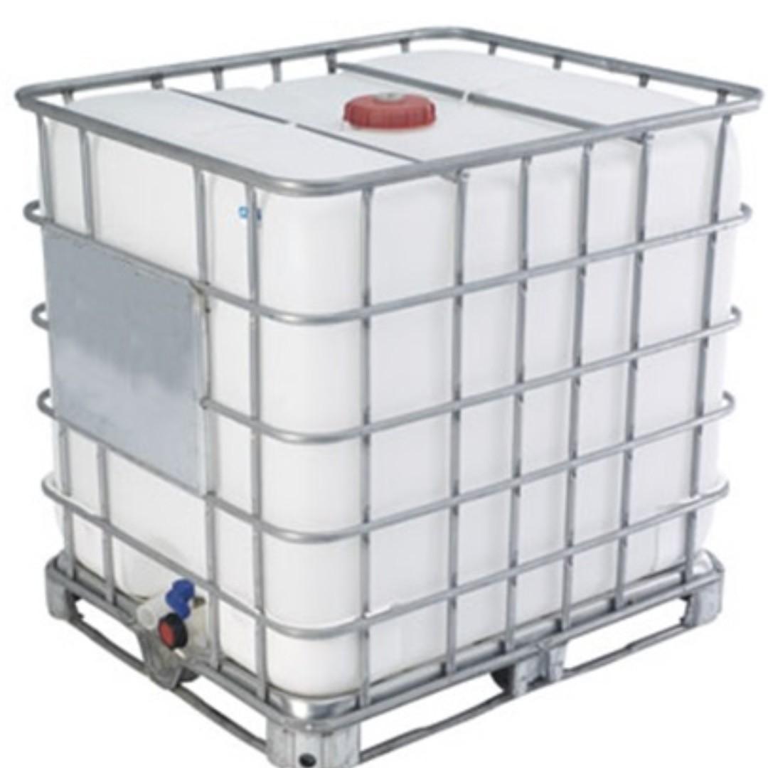 IBC WATER TANK 1000LT (RECON)/ (USED)- TOTE TANK 1000Lt, Everything ...