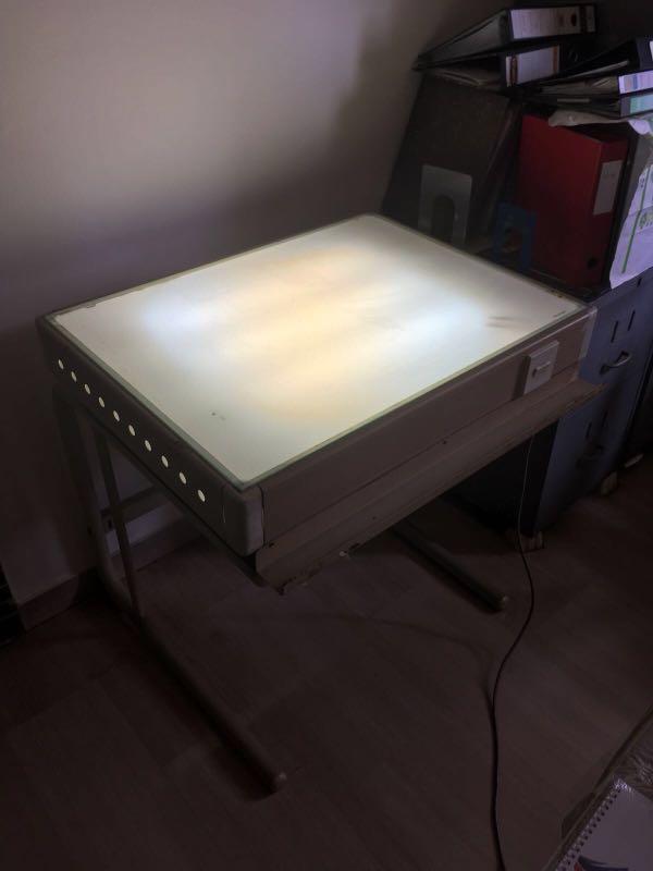 Light Box Table, Furniture & Home Living, Home Improvement ...