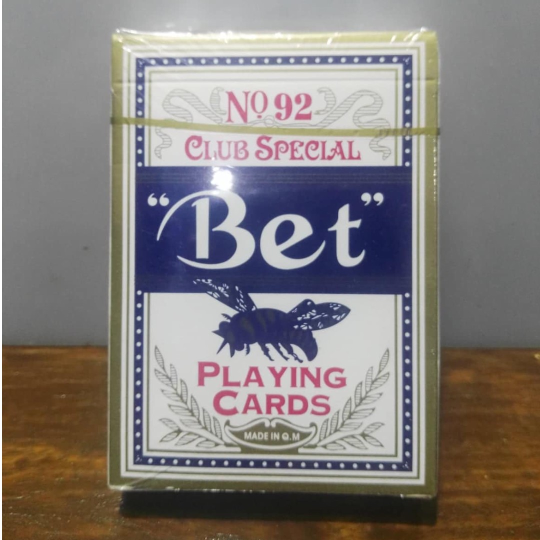 No.92 BET Playing Poker Cards Club Special, Hobbies & Toys, Toys ...