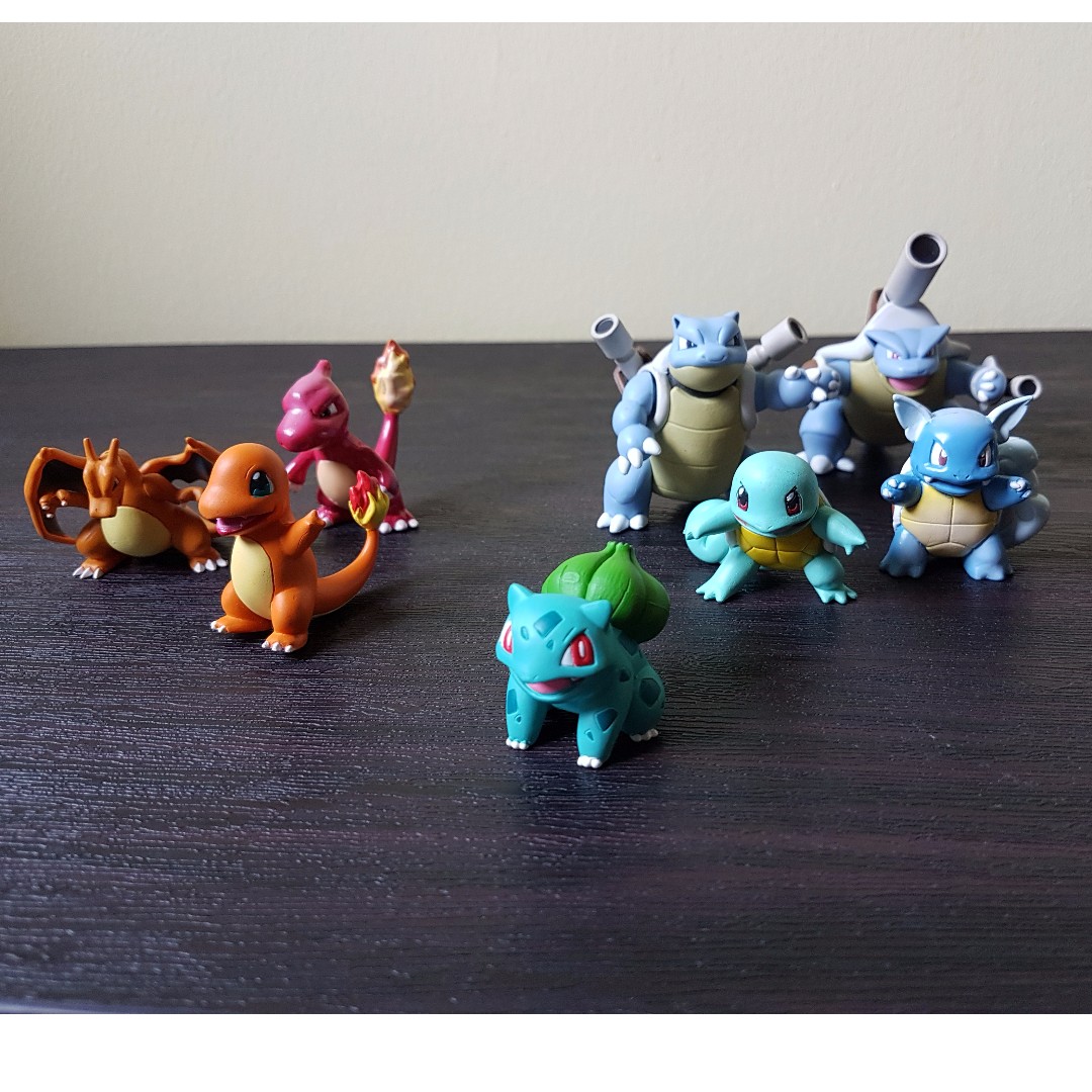Pokemon MONCOLLE figurines (Loose) - Kanto Starters, Hobbies & Toys ...