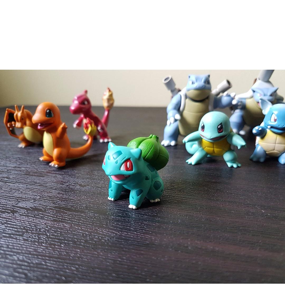 Pokemon MONCOLLE figurines (Loose) - Kanto Starters, Hobbies & Toys ...