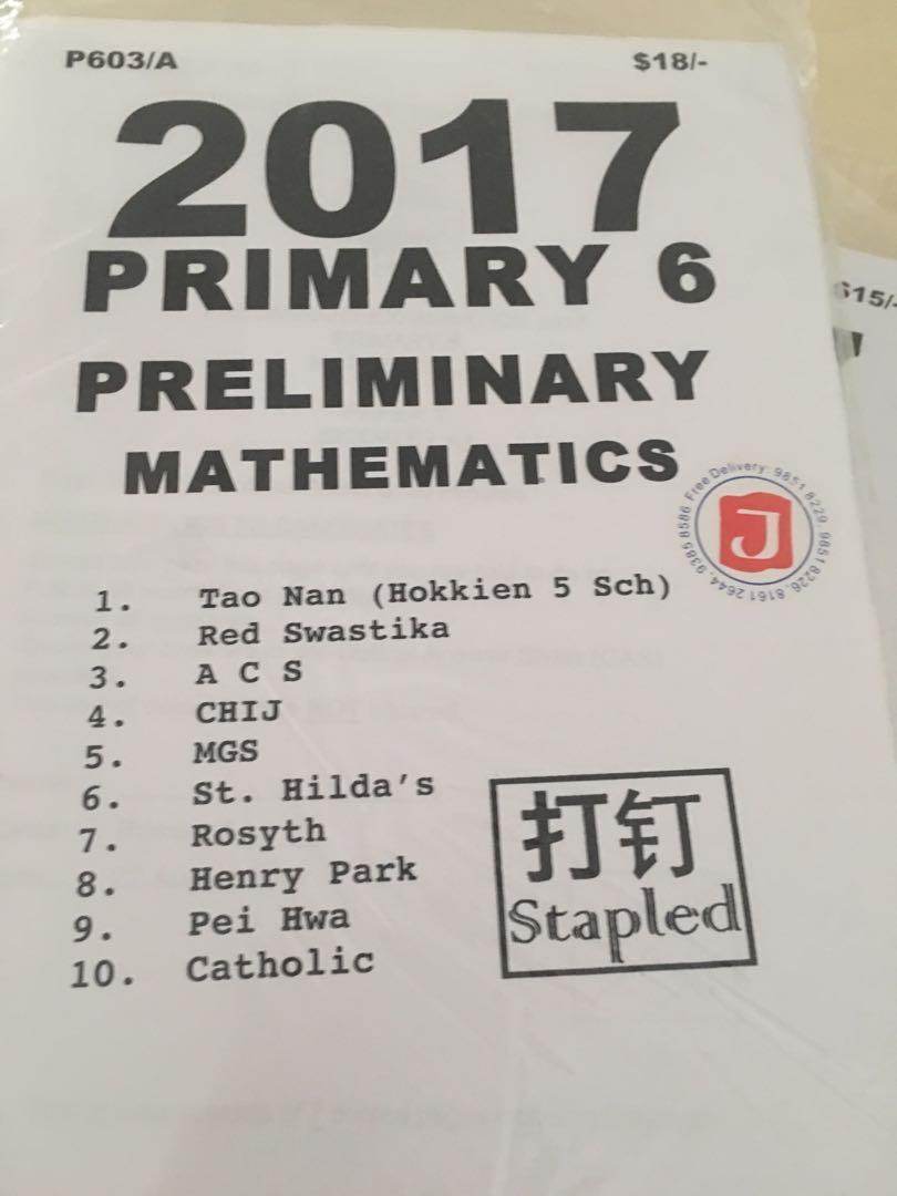 Practice for P6 examination!!!!, Hobbies & Toys, Books & Magazines ...