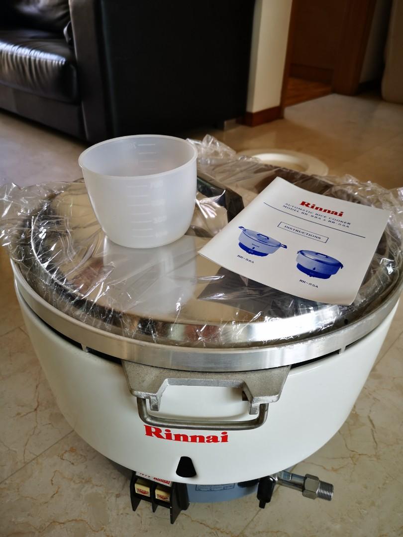 Rinnai RR-55A GAS Automatic Gas Rice Cooker, TV & Home Appliances ...