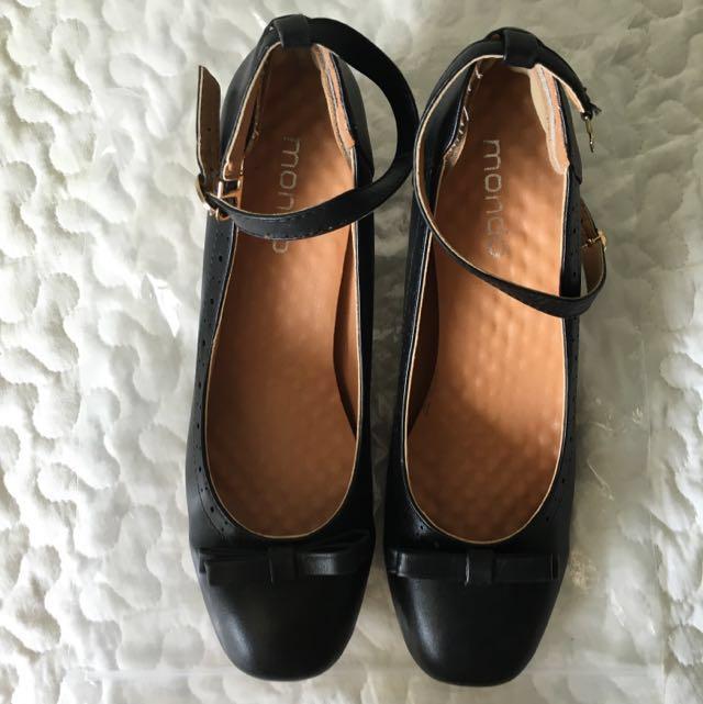 RTP48 MONDO Block Heels Pumps, Women's Fashion, Footwear, Heels on ...