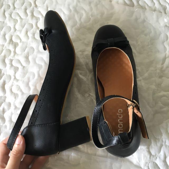 RTP48 MONDO Block Heels Pumps, Women's Fashion, Footwear, Heels on ...