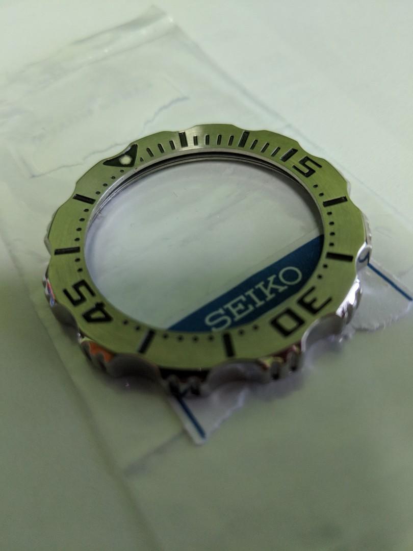 Seiko Silver Monster bezel insert (black silver), Men's Fashion ...