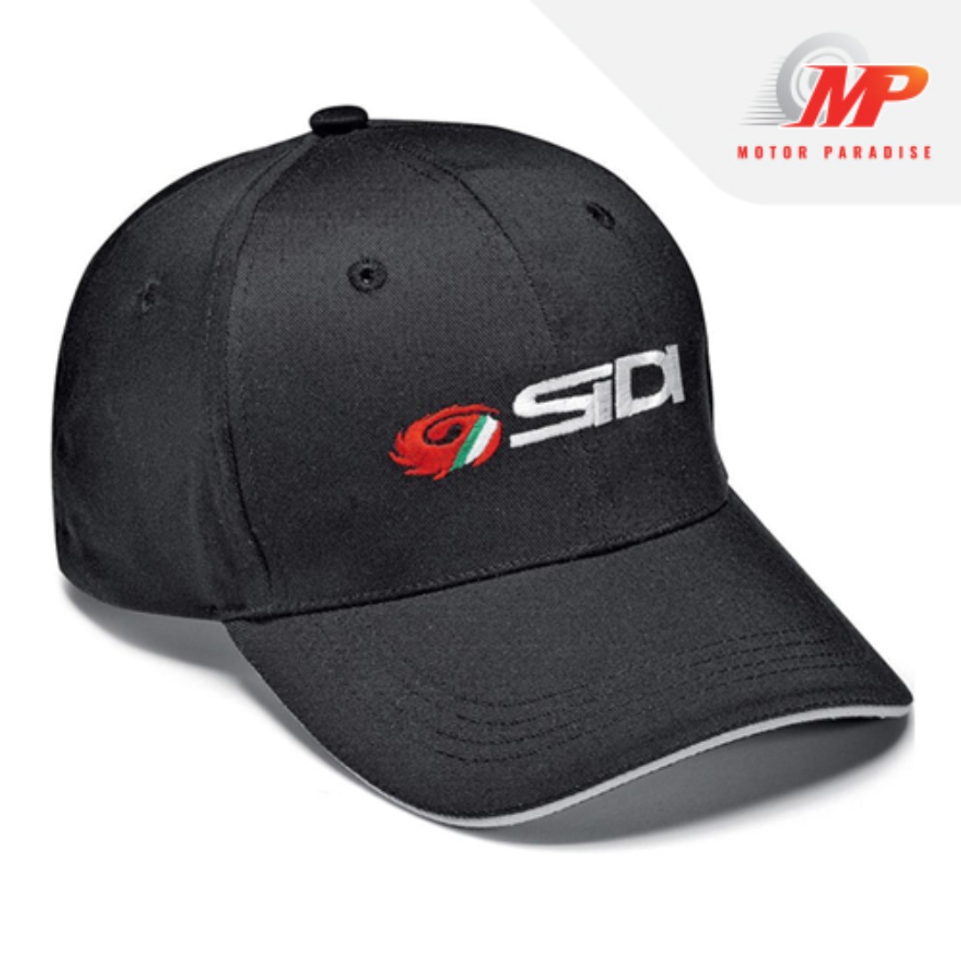 SIDI Cap Staff - Black, Motorcycles, Motorcycle Apparel on Carousell