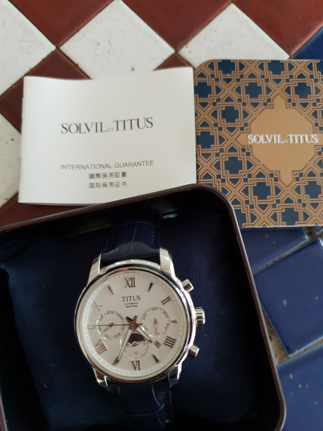 Solvil et Titus Watch, Men's Fashion, Watches & Accessories, Watches on ...