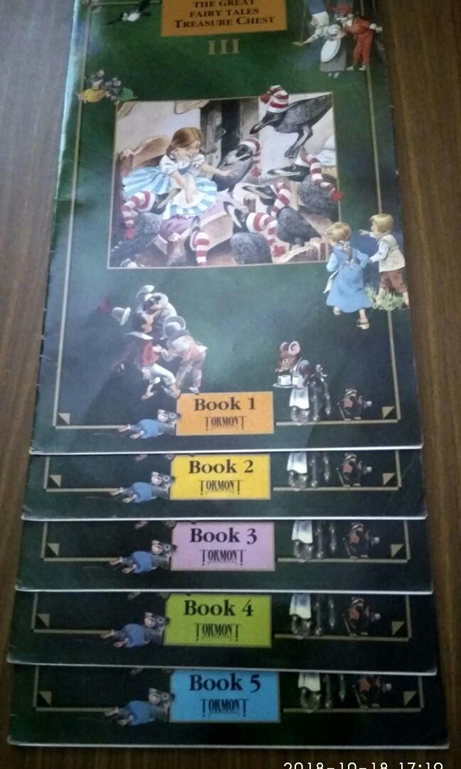 The Great Fairy Tales Treasure Chest set of 5 big Story Books, Hobbies ...