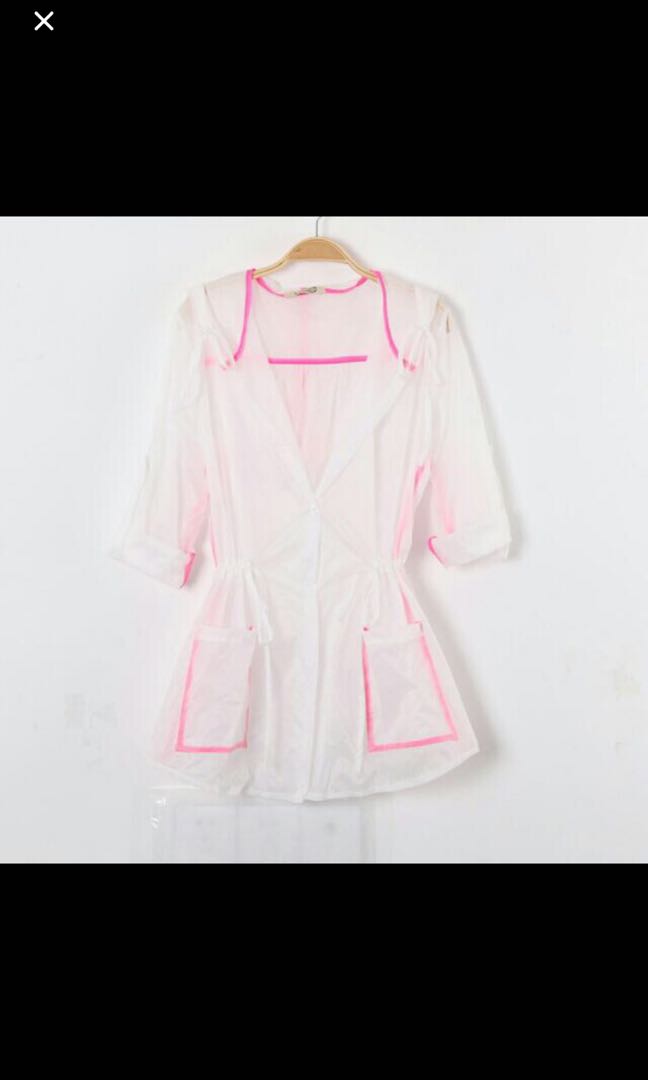 Transparent Parka, Women's Fashion, Coats, Jackets and Outerwear on ...