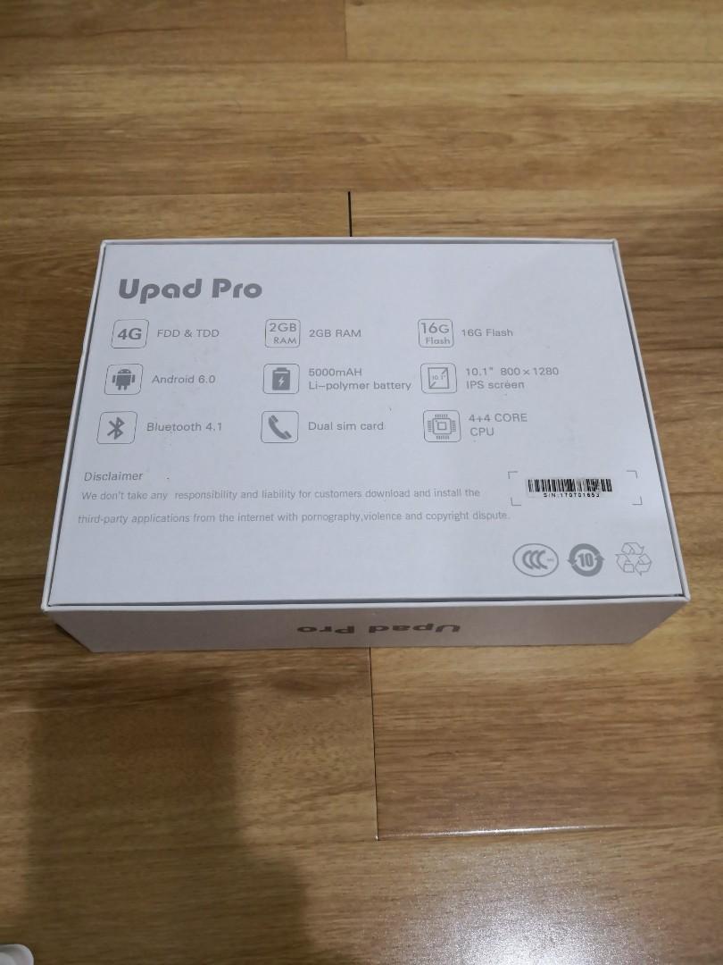 Unblock Upad Pro, Mobile Phones & Tablets, Tablets on Carousell
