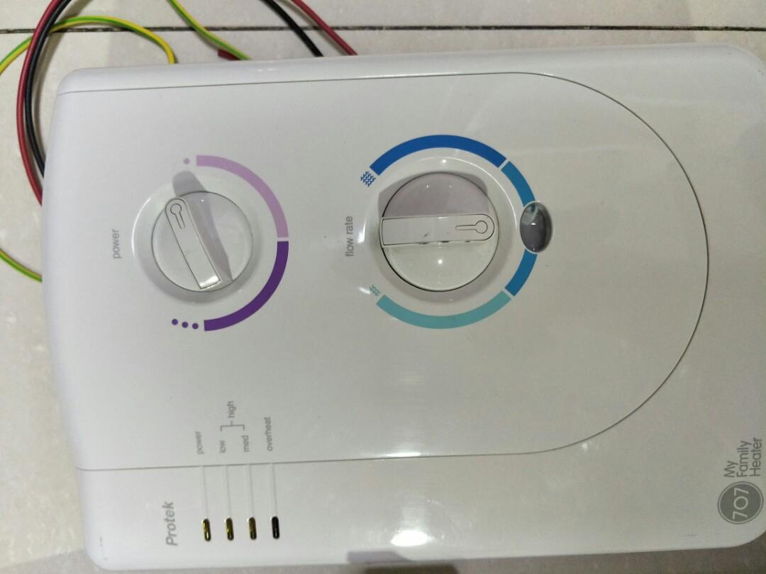 707 Instant Water Heater Protek, TV & Home Appliances, Kitchen ...