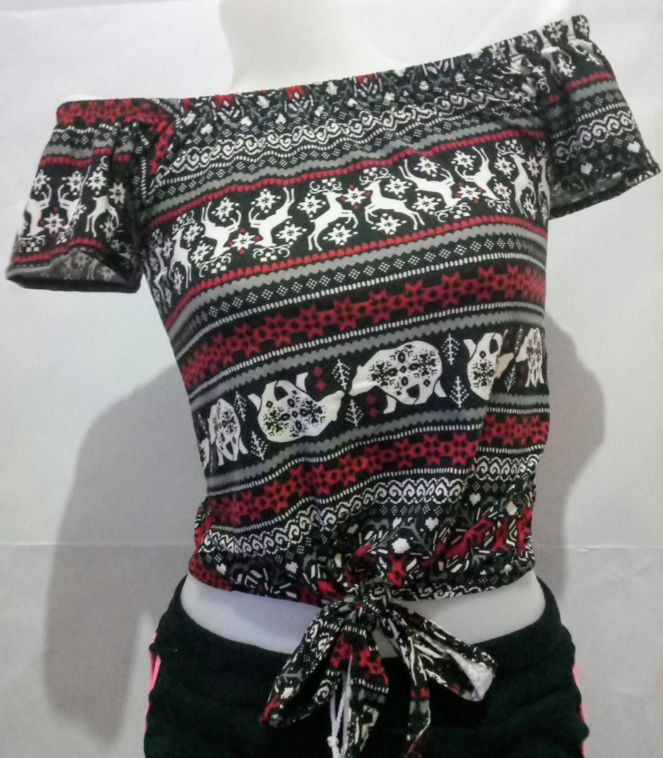 OFF-SHOULDER BLOUSE/TOP (013), Women's Fashion, Tops, Blouses on Carousell