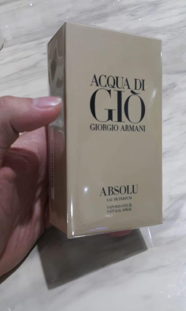 Aqua di GIO Absolu on Carousell