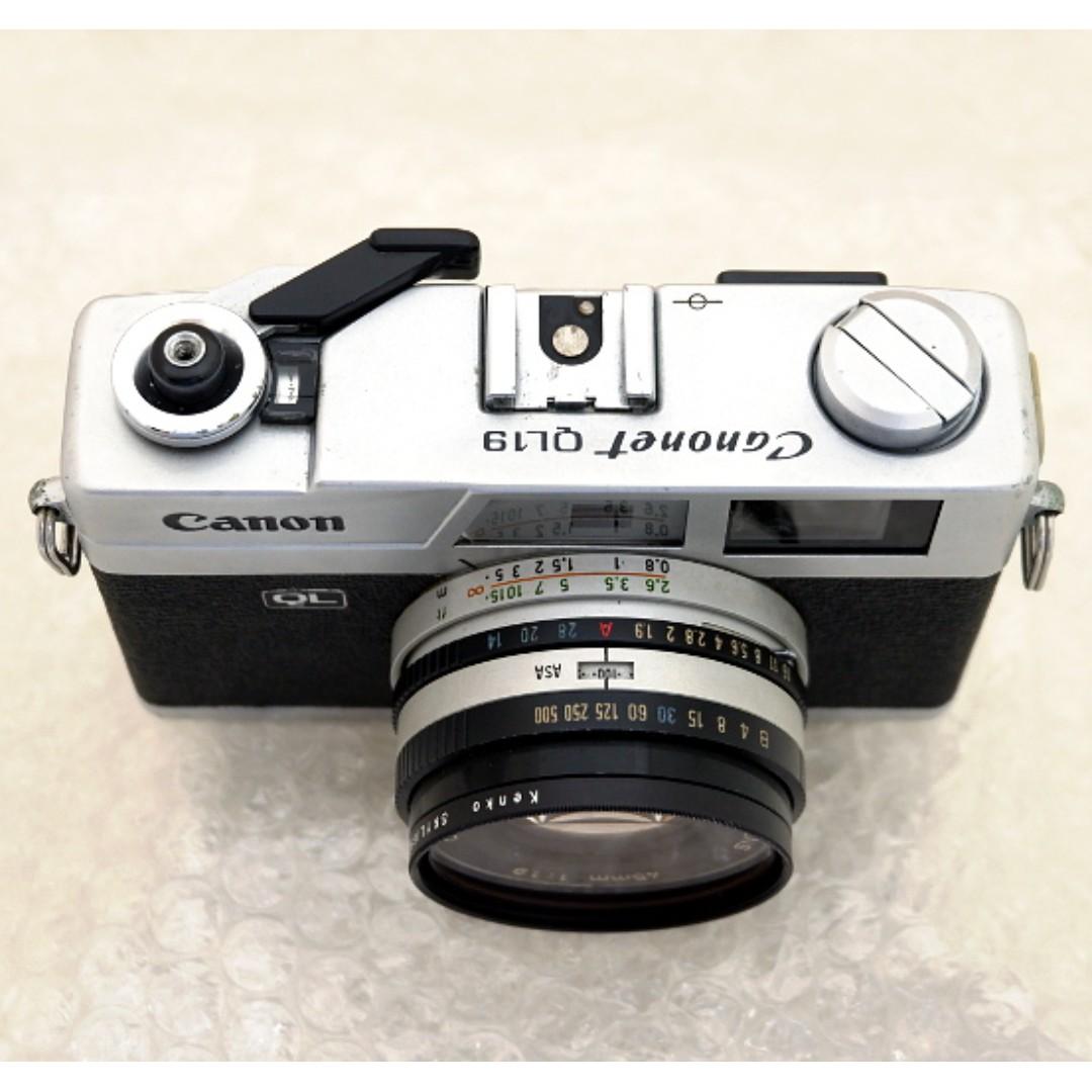 Canon Canonet QL19 Rangefinder Camera "Classic Camera", Photography ...