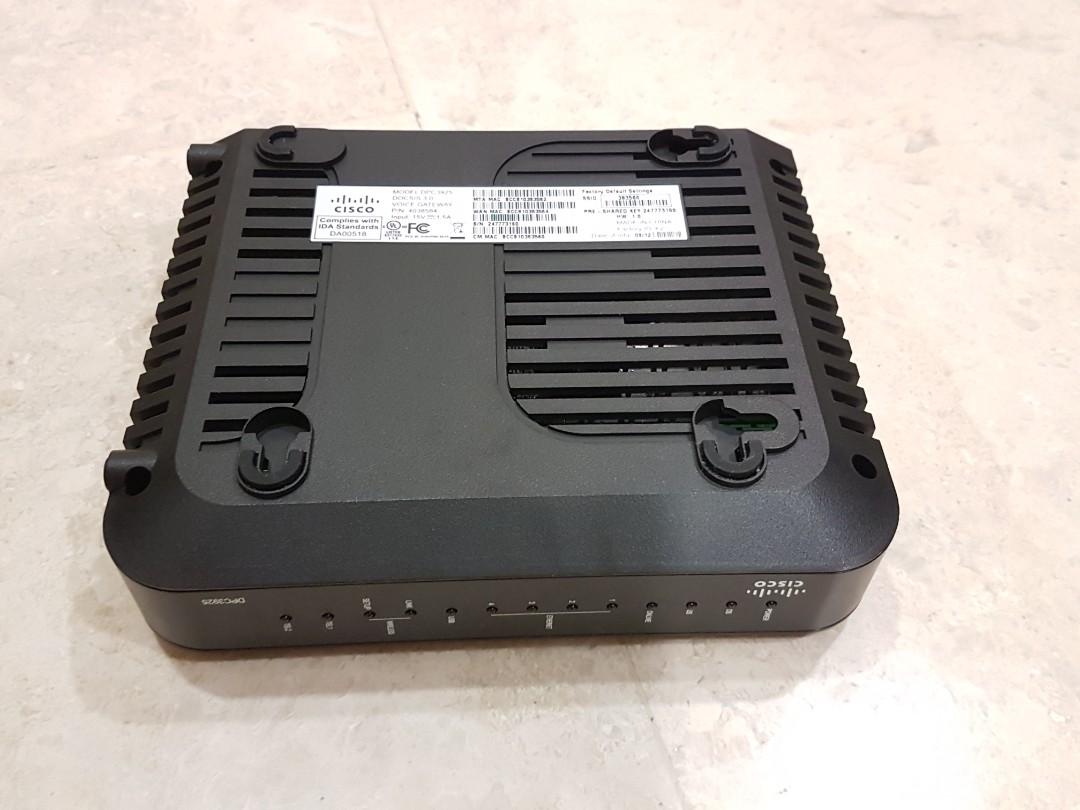 Cisco DPC 3925 Cable Modem, Computers & Tech, Parts & Accessories ...