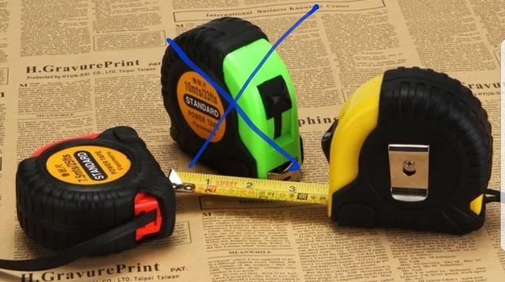 Fengshui Standard measuring tape 5m, Furniture & Home Living, Bathroom ...