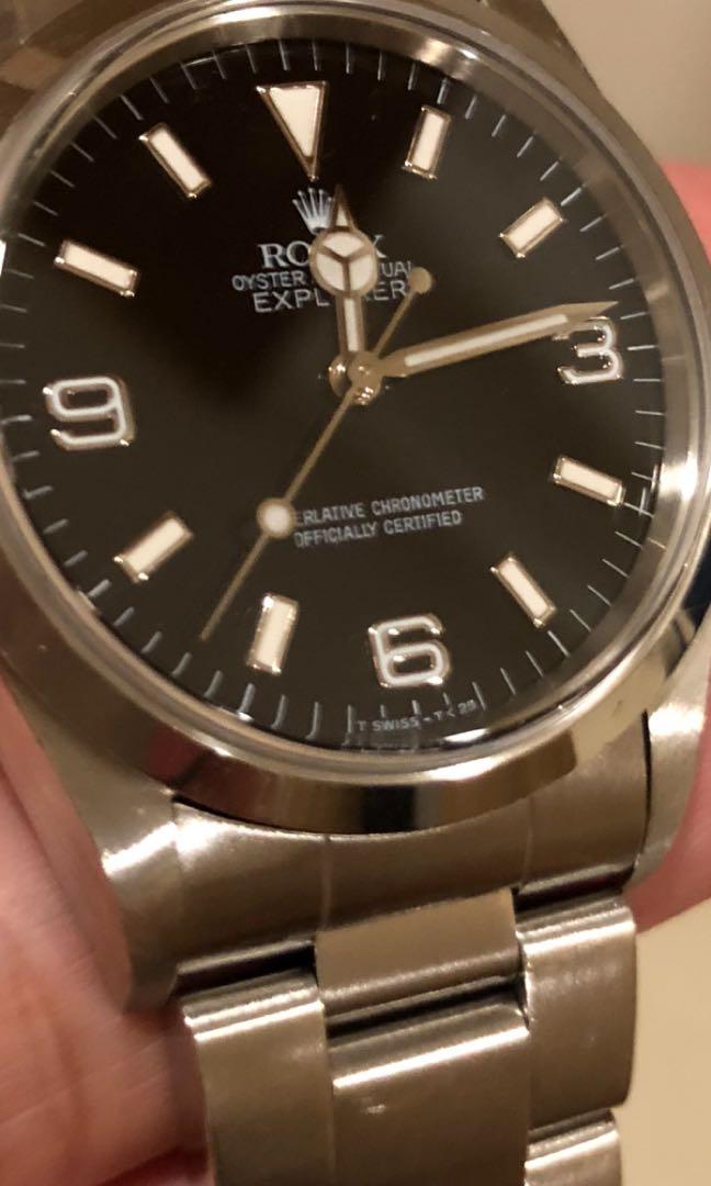 FS Rolex 369 Explorer 14270 Tritium dial Full Set, Luxury, Watches on ...