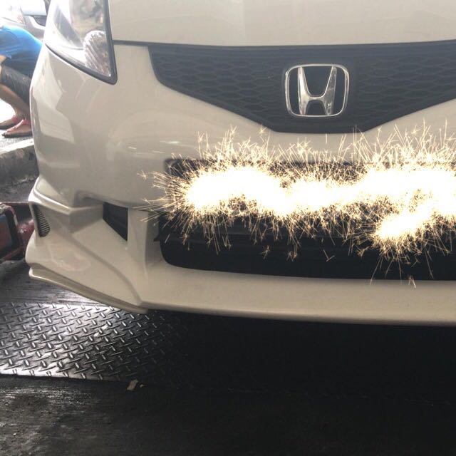 Honda Fit body kit, Car Accessories, Accessories on Carousell