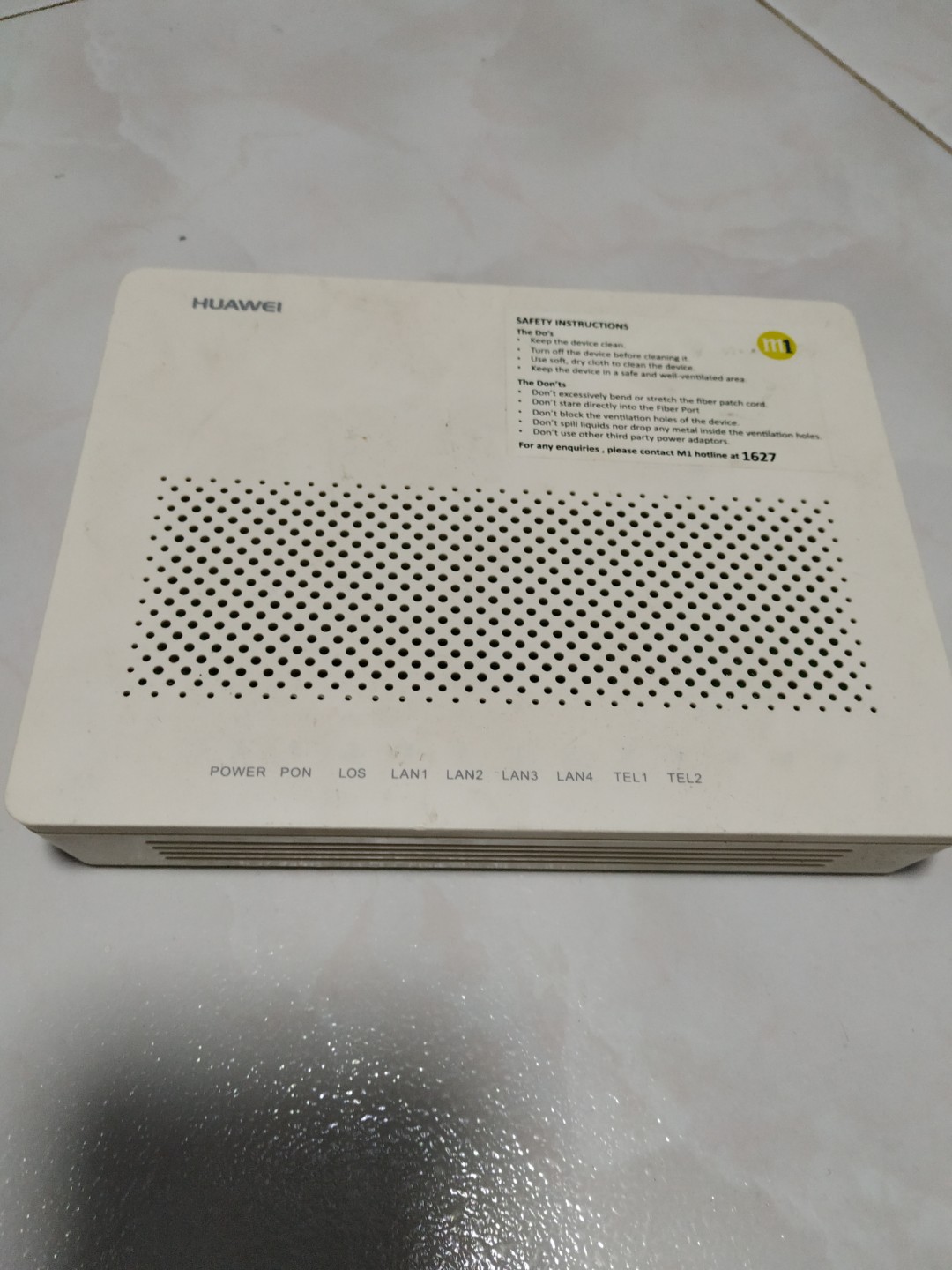 HUAWEI HG8240H OPTICAL NETWORK TERMINAL, Computers & Tech, Parts ...