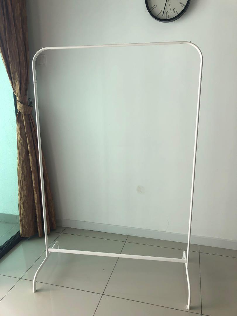 IKEA MULIG clothes rack, Furniture & Home Living, Furniture, Shelves ...