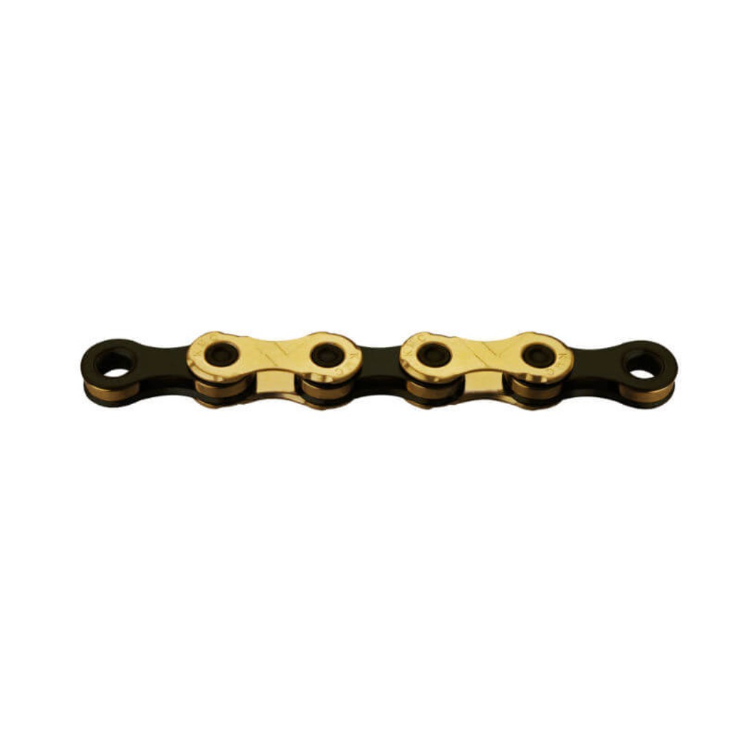KMC X12 12 Speed Chain 126 Links – Gold/Jet Back, Sports Equipment ...