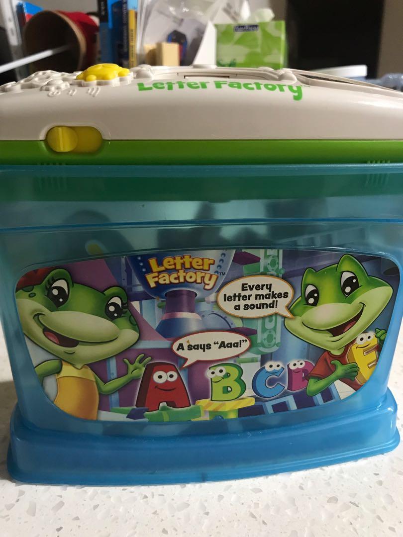 Leapfrog Letter Factory, Hobbies & Toys, Toys & Games on Carousell