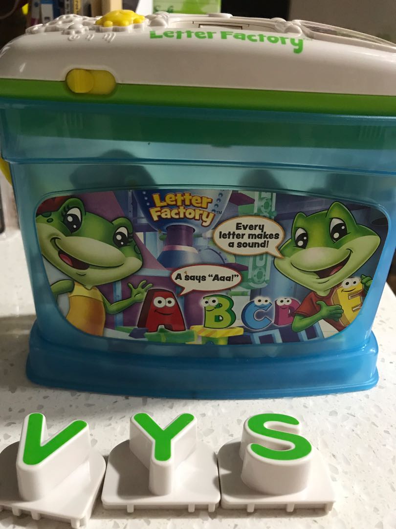 Leapfrog Letter Factory, Hobbies & Toys, Toys & Games on Carousell