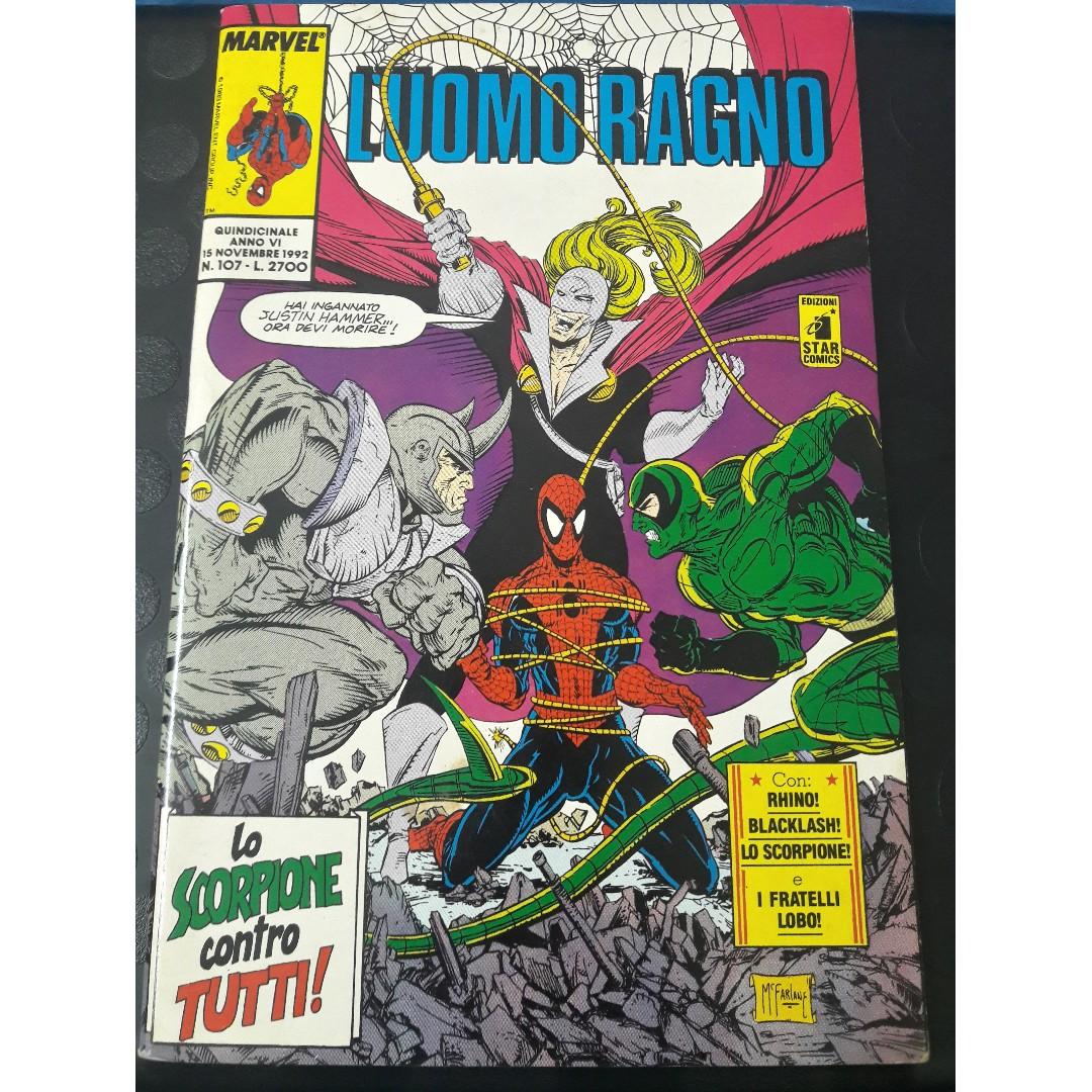 L'uomo Ragno - Spider-man Italian Version (Rare), Hobbies & Toys, Books ...