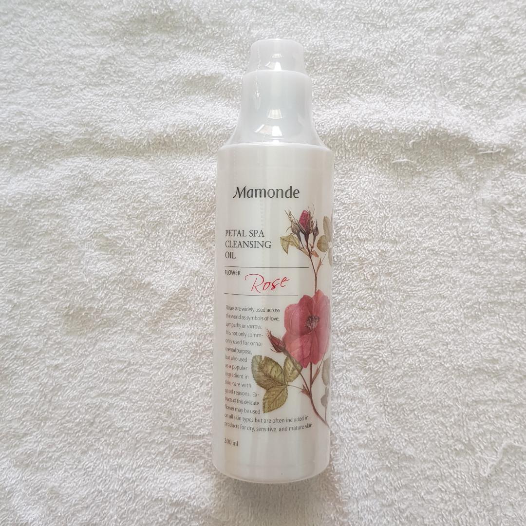 Mamonde Petal Spa Cleansing Oil / Mamonde Rose Water Toner, Beauty ...