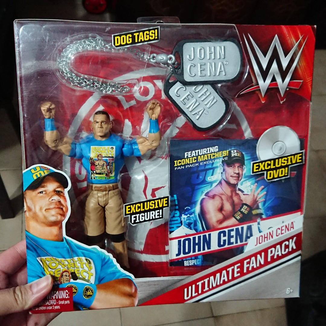 Mattel John Cena Ultimate fan pack, Hobbies & Toys, Toys & Games on ...