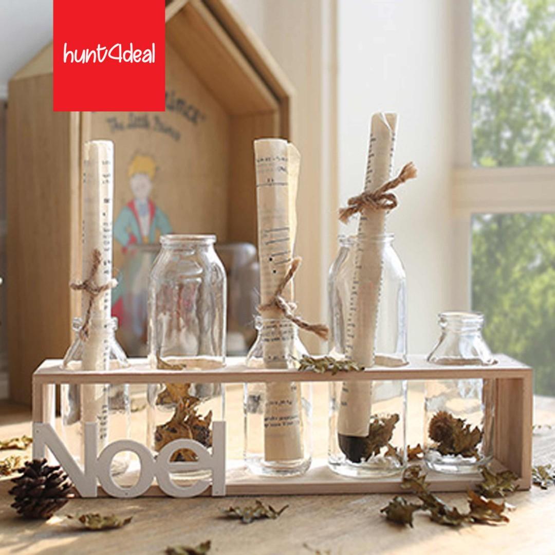 NOEL glass container, Furniture & Home Living, Gardening, Gardening ...